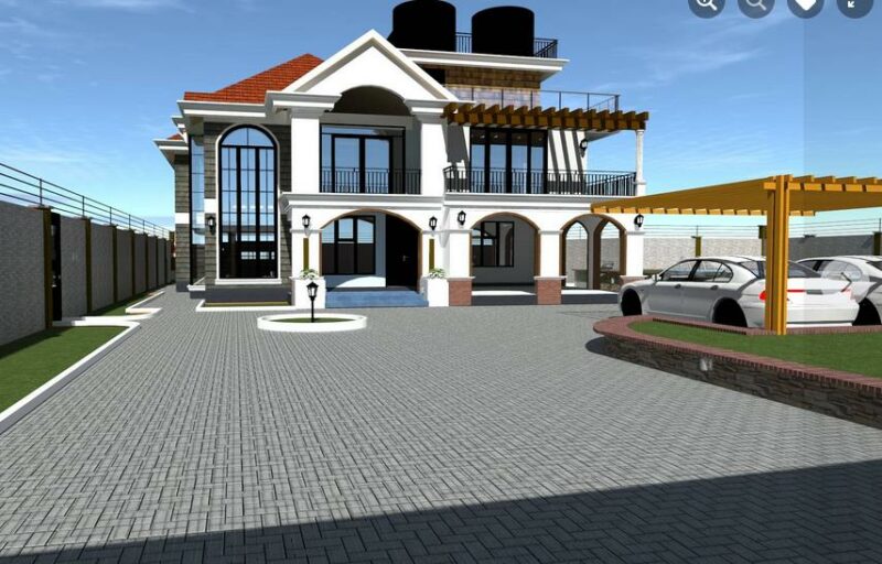 Beautiful 4 bedroom house in Kisumu that cost Ksh 8 million to build - Business this day