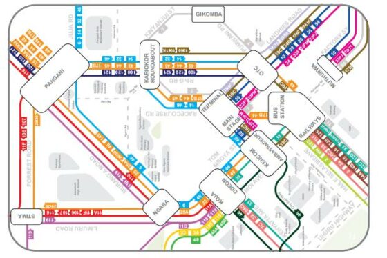 List of Matatu Routes in Nairobi and their numbers - Business this day